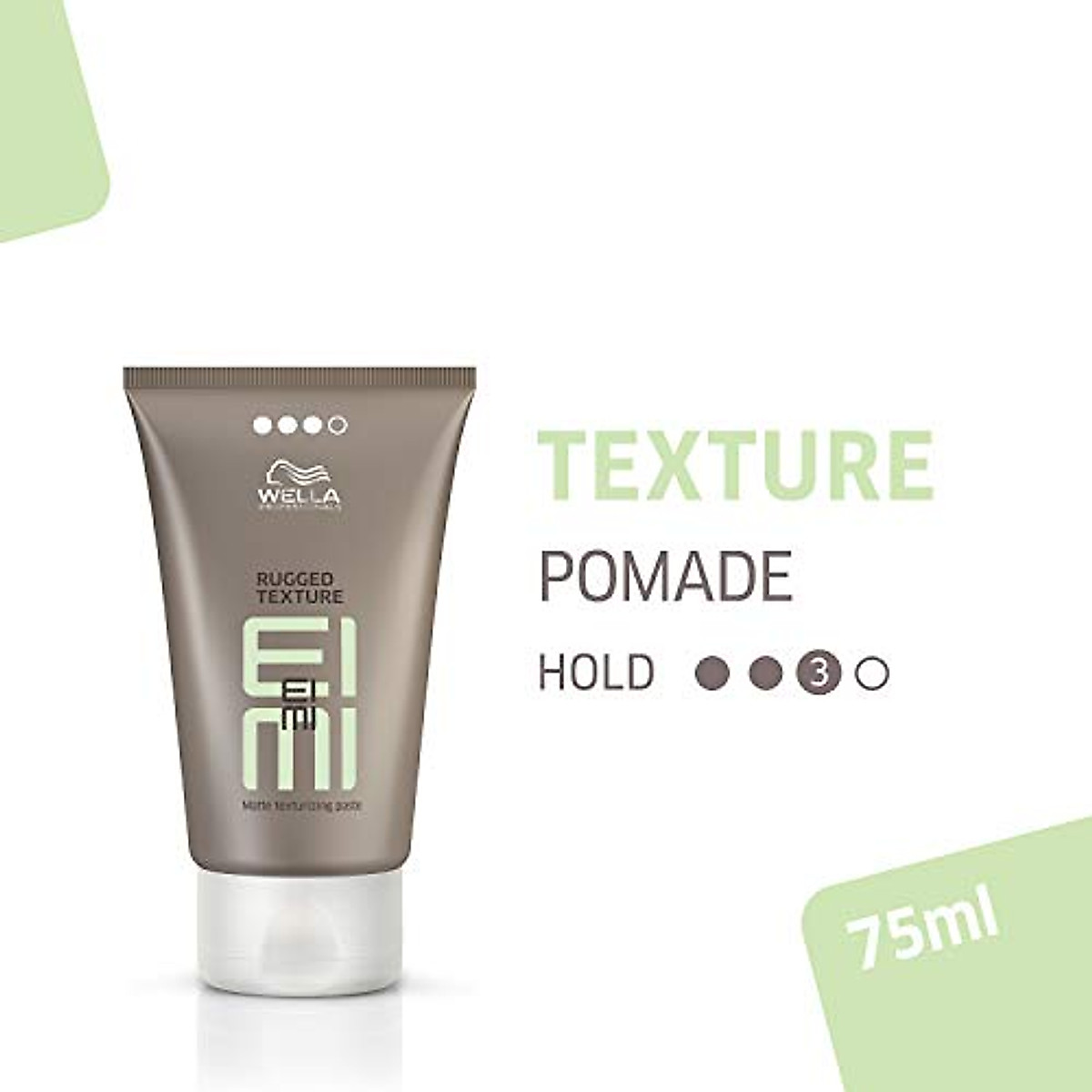 EIMI Rugged Texture, Matte Texturizing Paste, For Strong Definition, 2.53 oz.