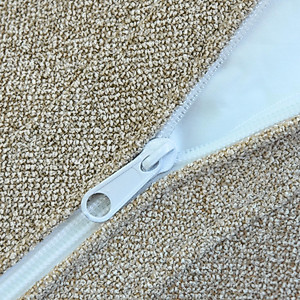 Sdorens Cloud Modular Sectional Sofa, Ottoman Seat, Customizable Modular Sectional Sofa for Living Room Office Apartment, Khaki