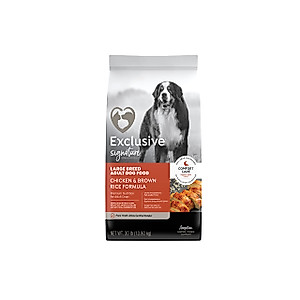 Exclusive | Signature Large Breed Chicken & Brown Rice Comfort Care | Adult Dog Food | (30 Pound (30 lb.) Bag)