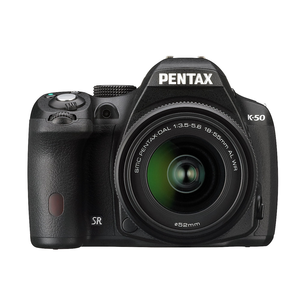 Pentax K-50 16MP Digital SLR Camera Kit with DA L 18-55mm WR f3.5-5.6 Lens (Black)