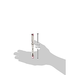 Pilot Prera Iro-Ai Medium-Nib Fountain Pen, Transparent Pink Body (FPRN-350R-TPM)