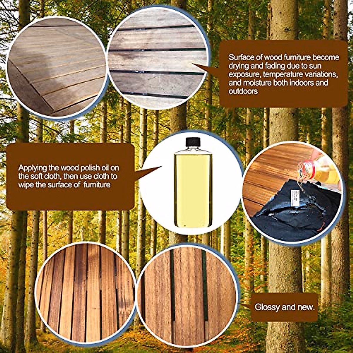 Tangkula 47 Gallon Acacia Wood Deck Box, Garden Backyard Storage Bench, Outdoor Storage Container for Patio Furniture Cushions and Gardening Tools (Natural)