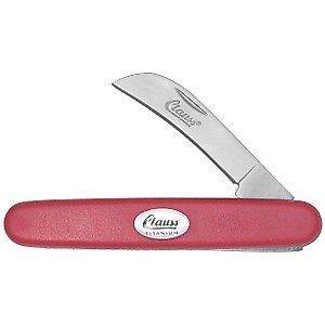 Clauss 18427 6.5" Titanium Bonded Folding Hawkbill Knife