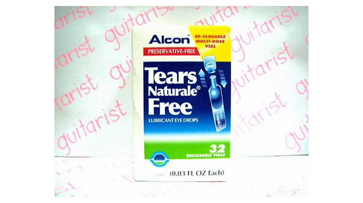 Alcon Tears Naturale Free Eye Drops - Sensitive & Dry Eyes Relief