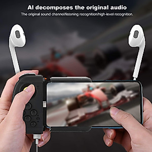 Mobile Controller for Android, Single Hand Phone Gamepad Plug and Play TypeC Joystick Mobile Gaming Controller Peripherals Equipment for Android