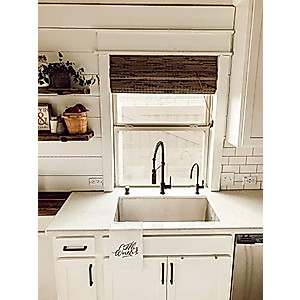 Kingston Brass LS8770DL Concord Pre-Rinse Kitchen Faucet, Matte Black