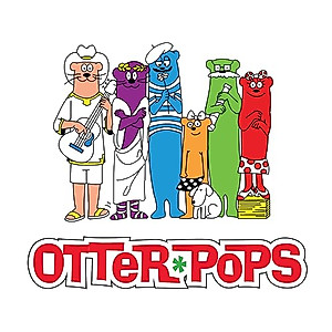 Otter Pops Freezer Bars, 100% Fruit Juice Ice Pops, Original Flavors (80ct – 2oz bars)
