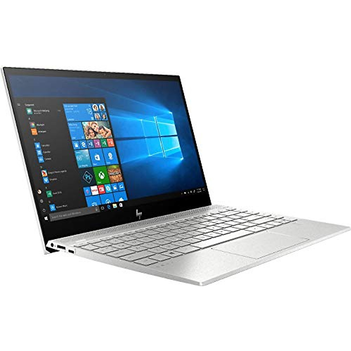 2020 HP Envy 13.3" 4K Ultra HD Touch-Screen Laptop 10th Gen Intel i7-1065G7 8GB DDR4 Memory 512GB SSD WiFi 6 Bluetooth 5.0 Weigh 2.6 lbs. Natural Silver