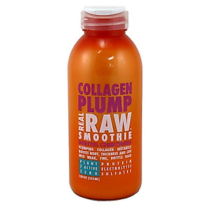 Real Raw Conditioner Collagen Plump Bodyful 12 Ounce (354ml) (Pack of 3)