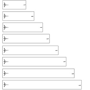 White Water Archery Numbered Solid White Icon Logo Arrow Wraps 15 pk Choose Length Width (6, 1)