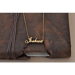 HUAN XUN Custom Made Dainty My Name Necklace Best Friendship Jewelry Gifts for Her Cobi