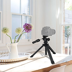 SVBONY SV146 Tabletop Tripod, Spotting Scope Tripod, Adjustable Portable Tripod for Spotting Scope Binoculars Monoculars DSLR Cameras