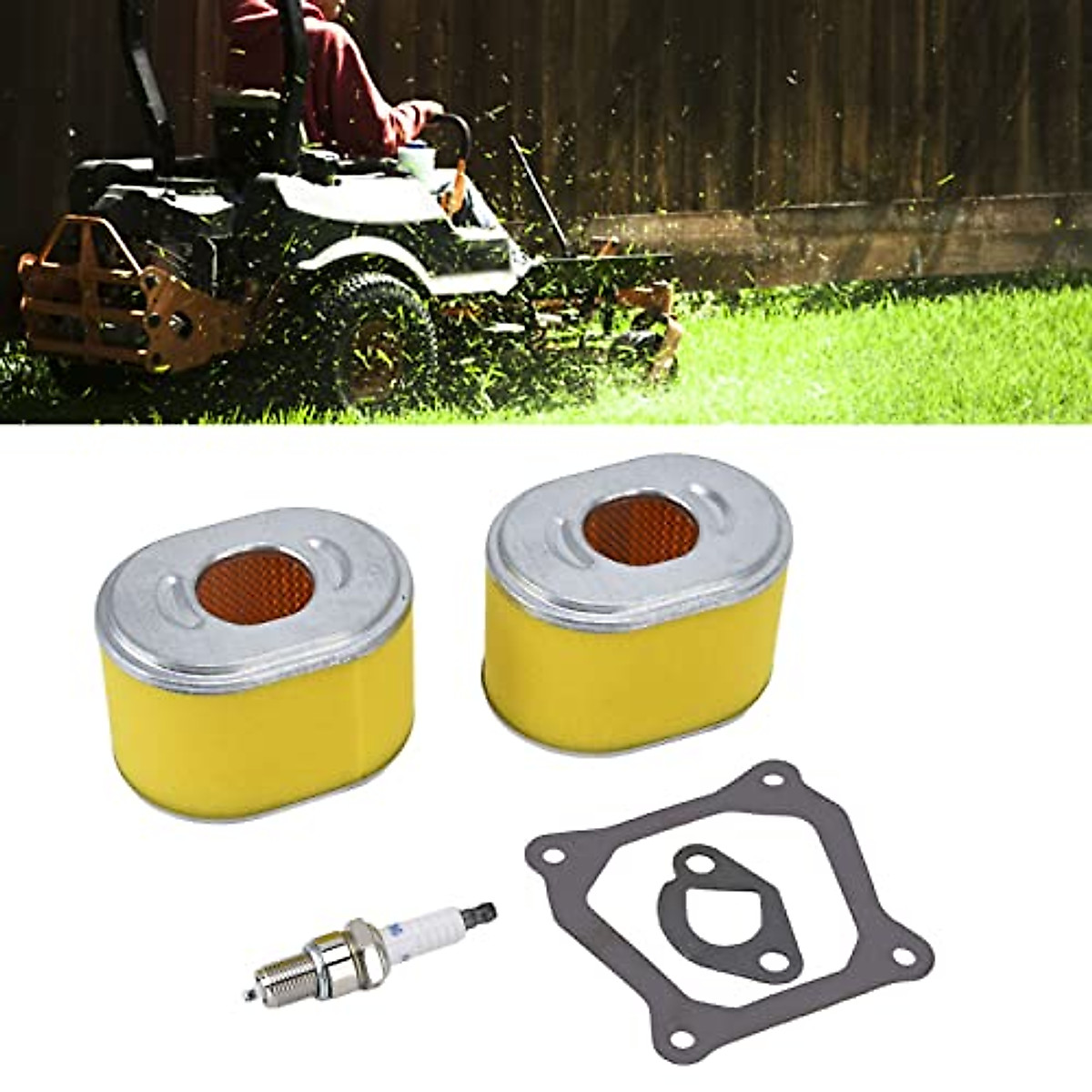 Airs Filter Cleaner With Sparks Plugs Aluminum For GX160 GX100 GX140 GX200 5HP 5.5HP 6.5HP Engine Garden Tool Replacement Accessories