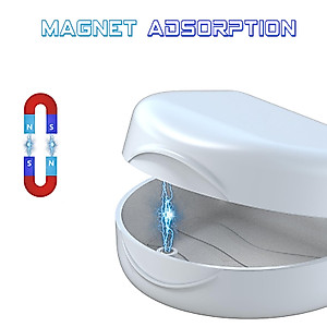 Orthodontic Mouthguard Case Dental Retainer Case-White