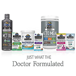 Garden of Life Dr. Formulated Organic Brain Health Memory & Focus for Teens and Young Adults 60 Tablets