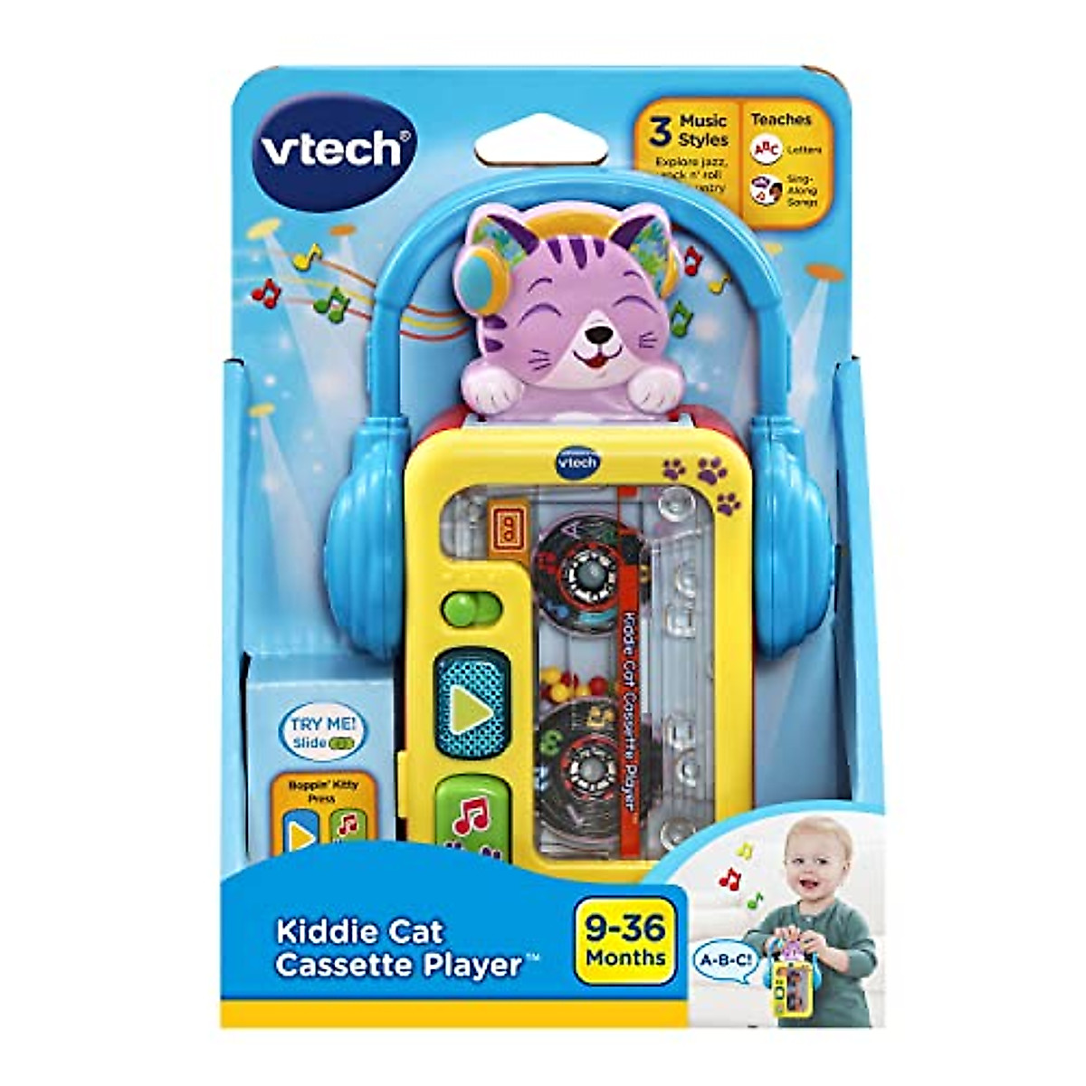 VTech Kiddie Cat Cassette Player