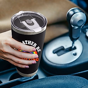 I'd Rather Be Thrifting Travel Coffee Tumbler Skinny For Godfather Outdoor
