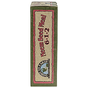 Down to Earth Organic Neem Seed Meal Fertilizer Mix 6-1-2, 5 lb