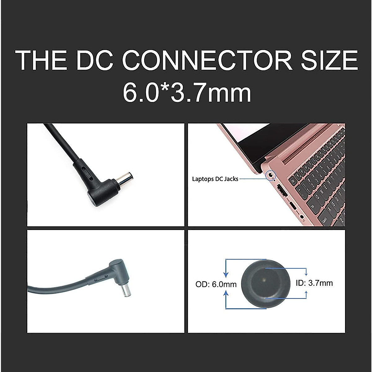 230W Charger 19.5V 11.8A AC Adapter ADP-230GB B Fit for Asus GU501G GU501GM GU501 GU502GV GU502GU ASUS ROG Strix Scar IIGL704GW-EV008R GL504GW-ES097T ROG Zephyrus S GX531GX Laptop Power Supply