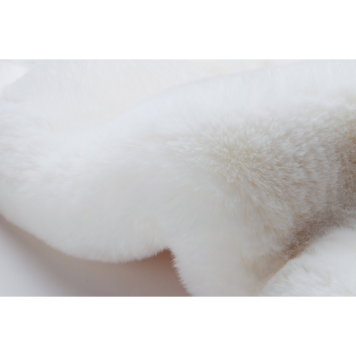 Caracilia Women Luxury Faux Fur Coat Jackets Wrap Cape Shawl for Wedding Party