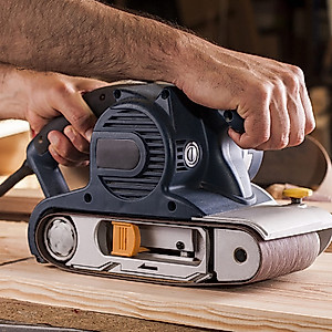 LIZMOF 3×18 Inch Belt Sander Sanding Belt, Aluminum Oxide Sanding Belts for Belt Sander, Belt Sander Paper with 60, 80, 120, 150, 240, 400 Assorted Grits for Efficient& Durable Use, 18PCS