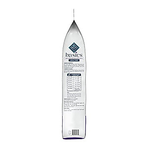 Blue Buffalo Basics Skin & Stomach Care, Grain Free Natural Adult Dry Dog Food, Turkey & Potato 24-lb