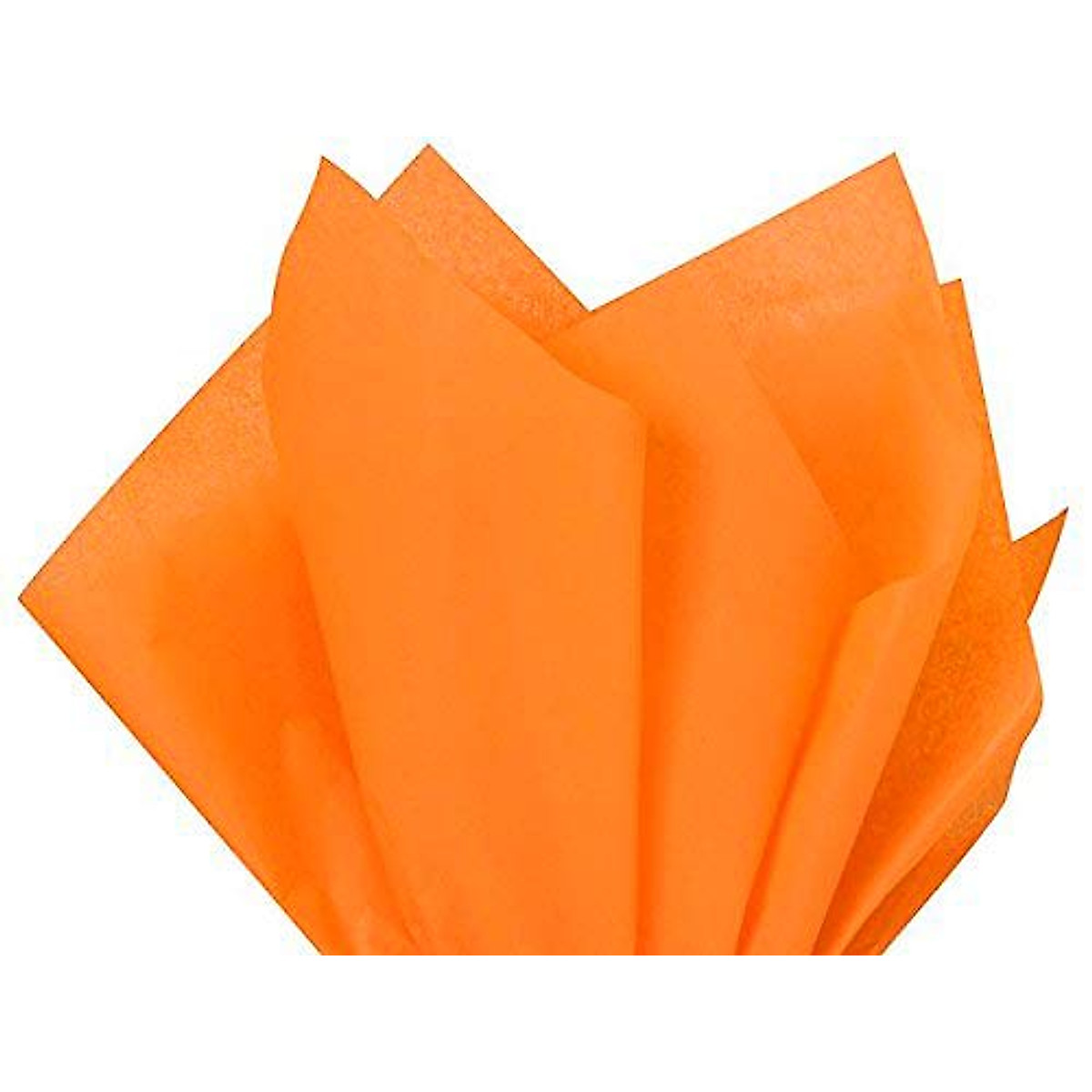 Flexicore Packaging | Orange Tangerine Gift Wrap Tissue Paper | Size: 15"x20" | Count:100 Sheets