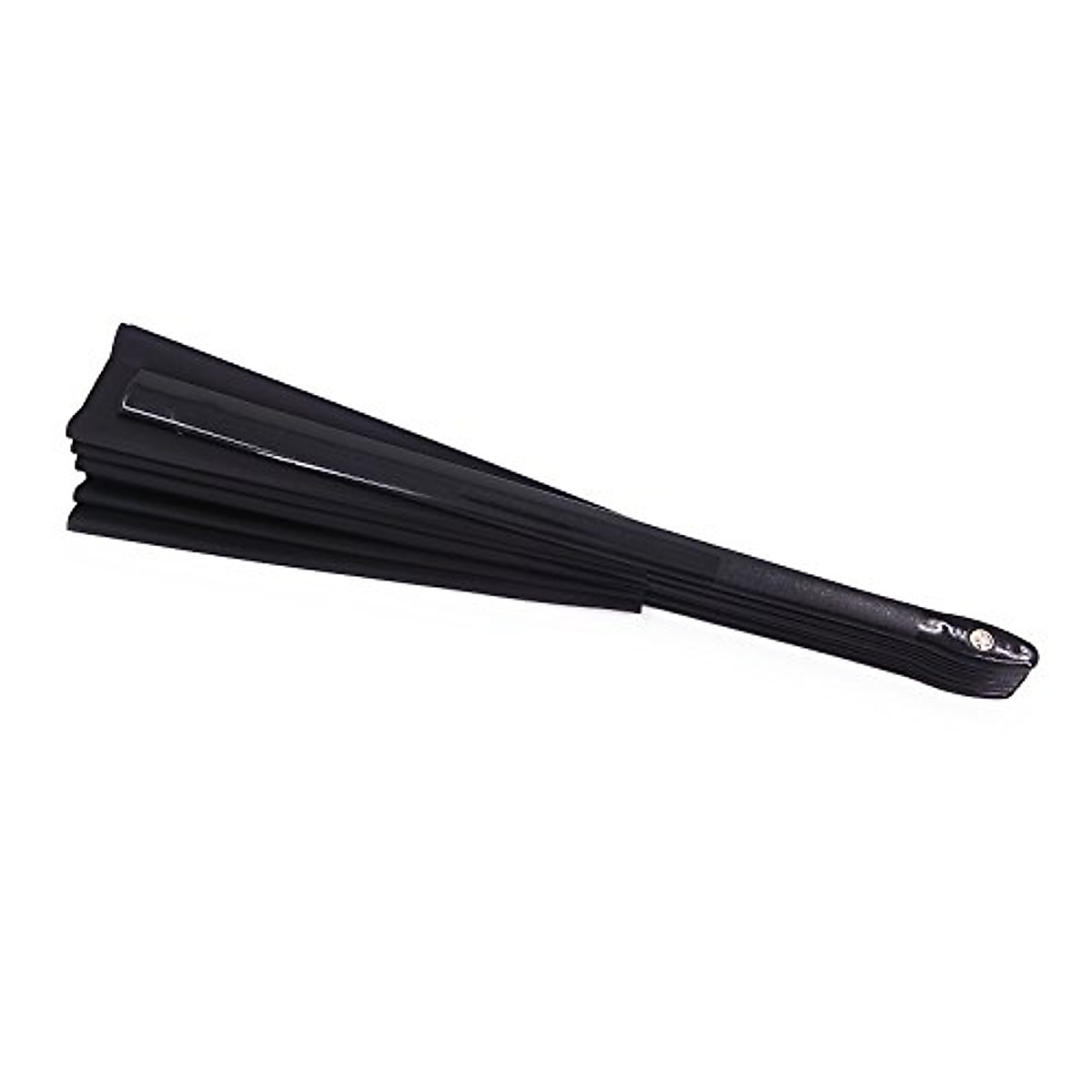 Amajiji Large Folding Fan, Chinease/Japanese Folding Nylon-Cloth Hand Fan, Women Hand Folding Fans Hand Fan Gift fan Craft fan Folding Fan Dance Fan