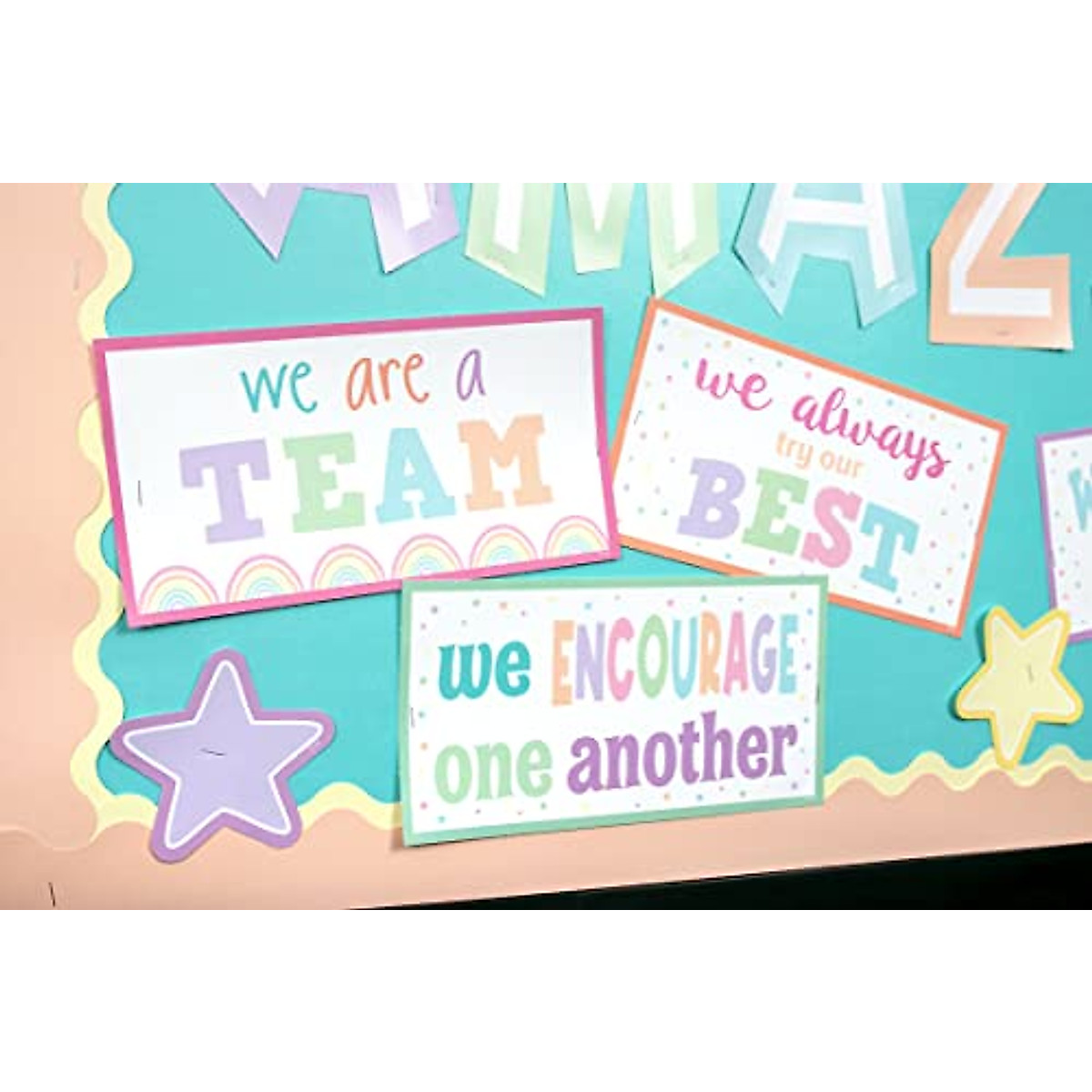 Teacher Created Resources Pastel Yellow Scalloped Border Trim