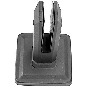 HEIHAK 2 Pack Glass Fence Clamp, Stainless Steel Glass Spigots Pool Railing Clamp for Stairs Balcony Garden Deck Handrail, Suitable for 8-12 mm Glass