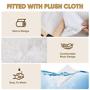 HEMWEE Cat Window Perch, Cat Window Hammock for Indoor Cats, Easy to Adjust & Assemble Large Cat Bed Seat for Windowsill, Bedside,Drawer and Cabinet