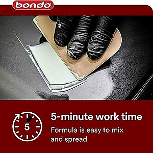 Bondo Professional Glazing and Spot Putty, 00801, 3.0 oz