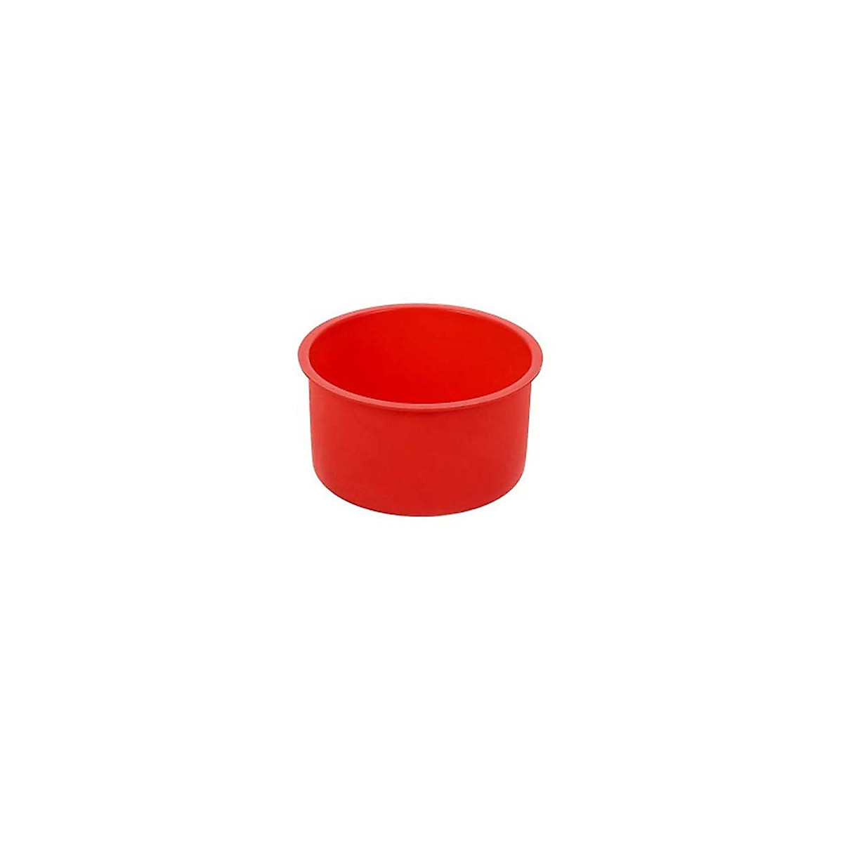 4 Inch Silicone Cake Mold Baking Pan Round 4 Inch Non-Stick Bakeware Pan Reusable Mini Cake Pan for Oven Blue,Red