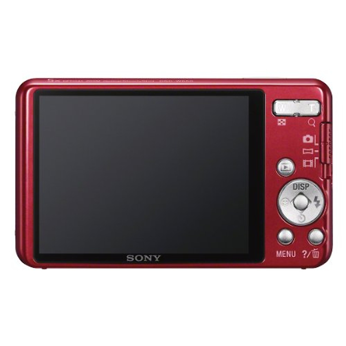 Sony Cyber-shot DSC-W650 16.1 MP Digital Camera with 5x Optical Zoom and 3.0-Inch LCD (Red) (2012 Model)