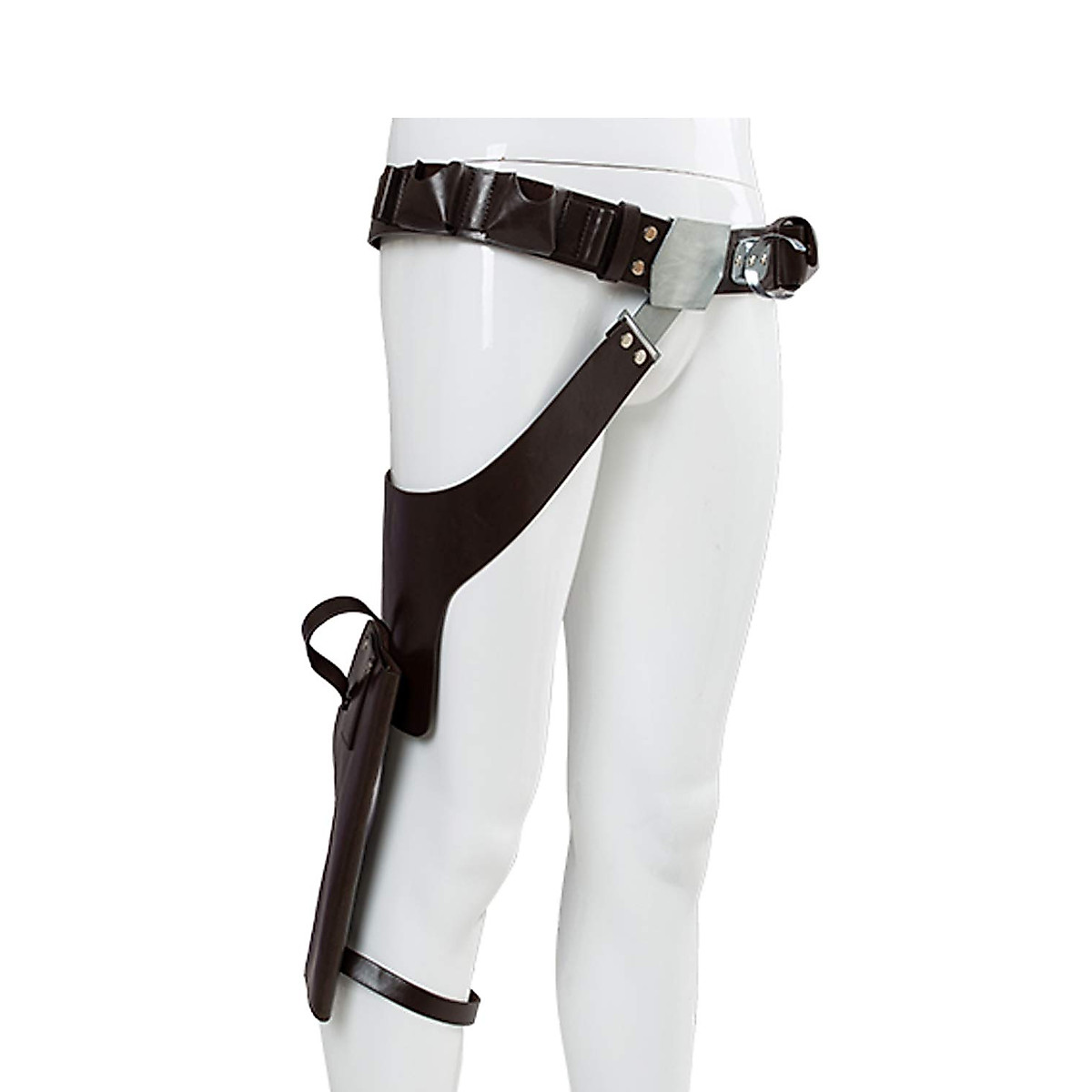 ClSSTEV Men's Cosplay Costume Belt Vest Pants Halloween Cosplay Outfits Props Accessories