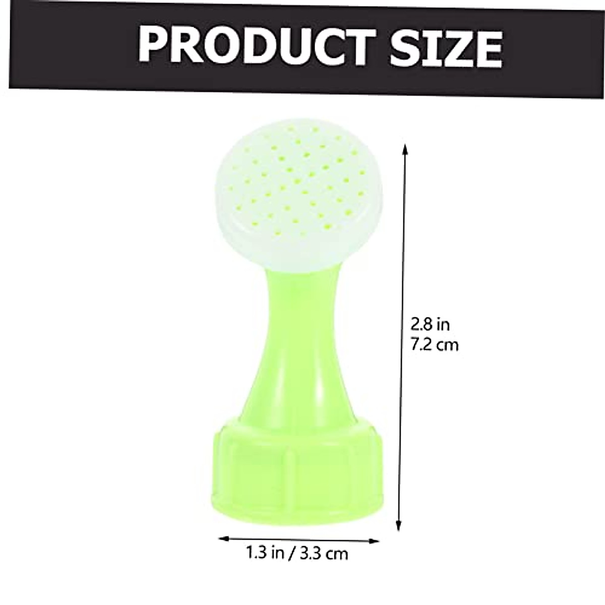 Yardwe 20 Pcs Watering Can Nozzle Portable Water Kettle Pot Plant Plastic Watering can Watering Nozzle for Bottle Watering Bottle Spray Heads Water Bottle Sprinkler caps Bottle Sprinklers