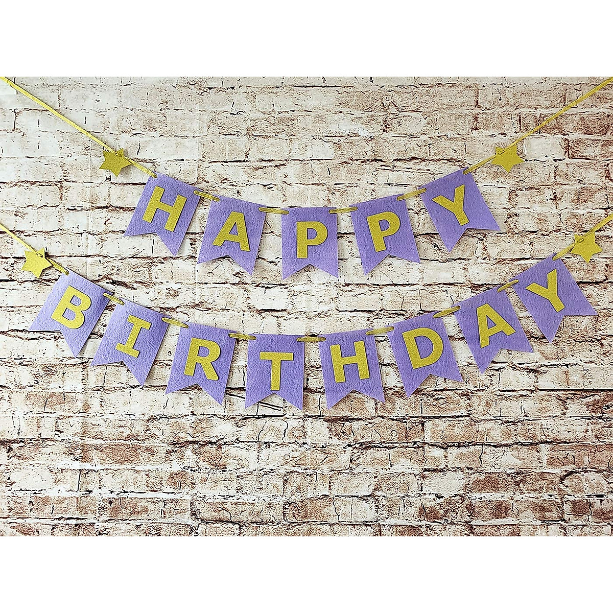 Purple Gold Birthday Party Decorations Qian's Party Purple Gold Confetti Balloons Happy Birthday Banner Purple Gold Birthday Party Supplies for Women's 20th/30th/40th/50th Birthday Party Decorations