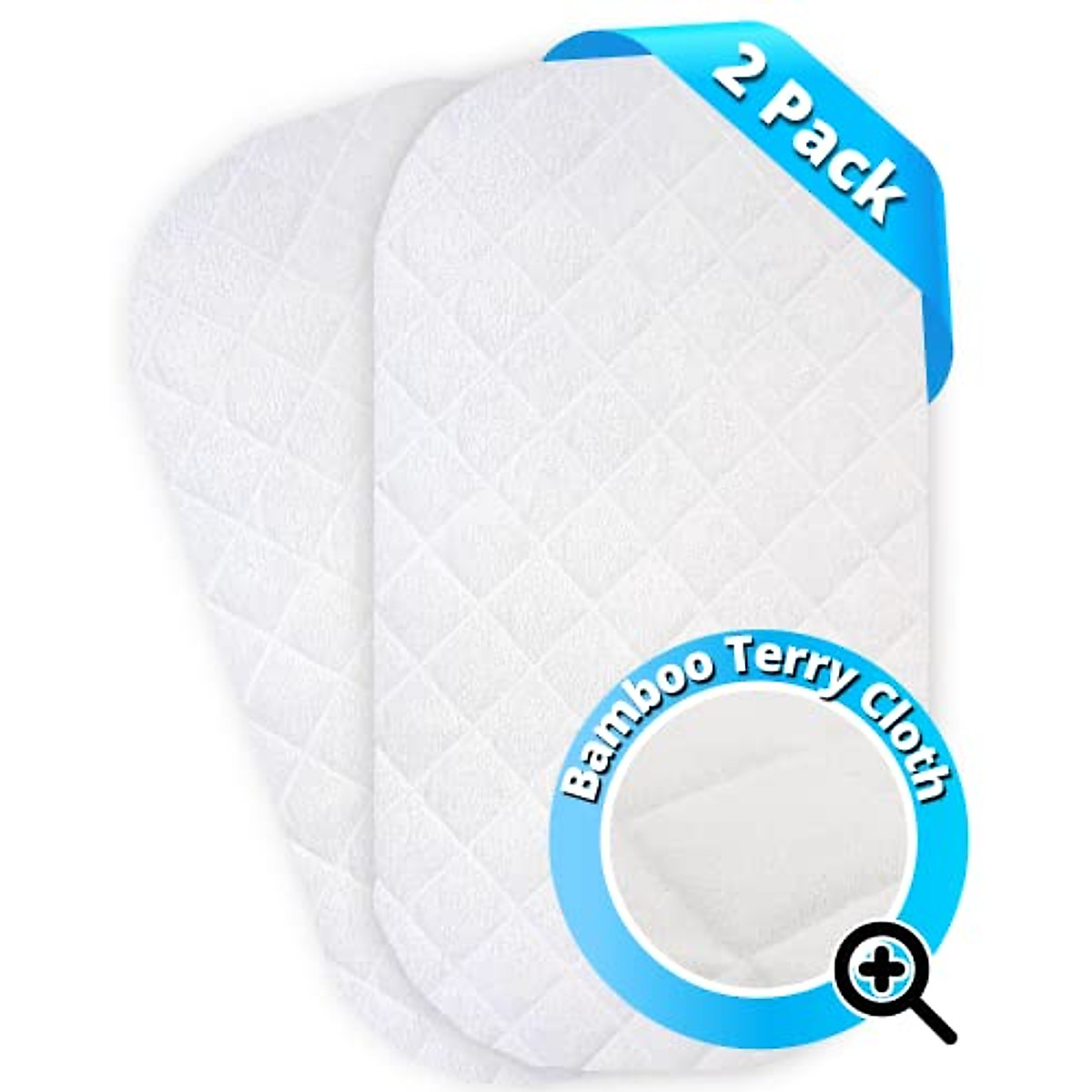 Waterproof Bassinet Mattress Cover - Compatible 17.5” x 29” Chicco Close to You