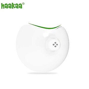 haakaa Nippleshield Silicone Nipple Shields for Breastfeeding with Carry Case Ultra-Thin Super-Soft (18mm, 2pk)