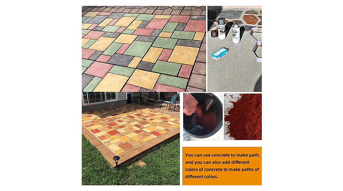 Avalution 20x20 Inch Walk Maker - Reusable Concrete Paving Mold