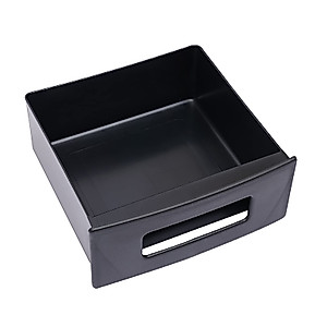 HAPPCUCOE Auto Rice Dispenser,Grain Dispenser Storage Box,Large Capacity Stainless Steel Rice Storage Container for Kitchen,Dining Room (Black)