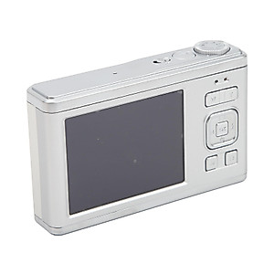 4K Digital Camera, 10X Optical Zoom Vlogging Selfie Camera Auto Focus with 2.88 Inch HD Screen for Beginners, 750mAh Anti Shake Travel Camera for Photography (Silver)