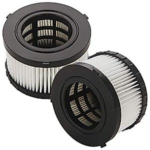 A-KARCK DC5151H Replacement Filter 2 Pack Compatible with DeWalt DC5151H DC515 DCV517 Wet Dry Vacuum
