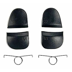 Trigger L1 R1 L2 R2 Shoulder Buttons & Springs Set Replacement Compatible with Sony Playstation 5 PS5 Controller (1pc)