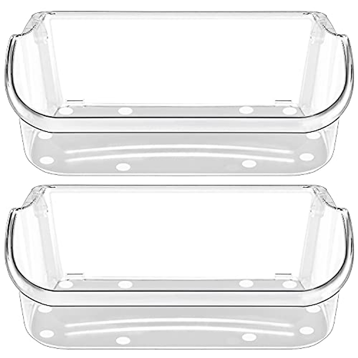 UPGRADE 240356402 Refrigerator Door Bin Replacement Part, Compatible with Frigidaire Refrigerator Door Shelf LFSS2612TF0 FFSS2615TS0 FGHS2631PF4A FGHS2655PF LGUS2642LF1 LFSS2612TE0 Door Bin(2-Pack)