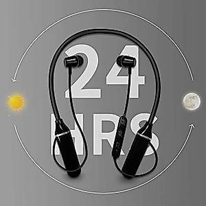 Conchpeople Neckband Bluetooth Headphones Deep Bass Neckband Headphones with Noise Cancelling Mic, V5.1 Wireless Bluetooth Earbuds 180H Playtime, IPX7 Waterproof for Sports