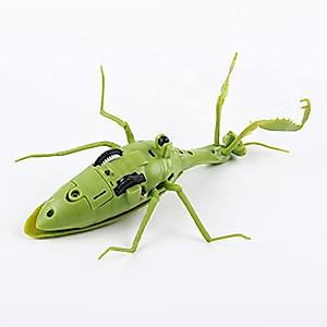 Foedoy Infrared Remote Control Praying Mantis Model Toy Electric Halloween Prank Children's Toys robo Alive Giant Python x Snake Early Education Puzzle
