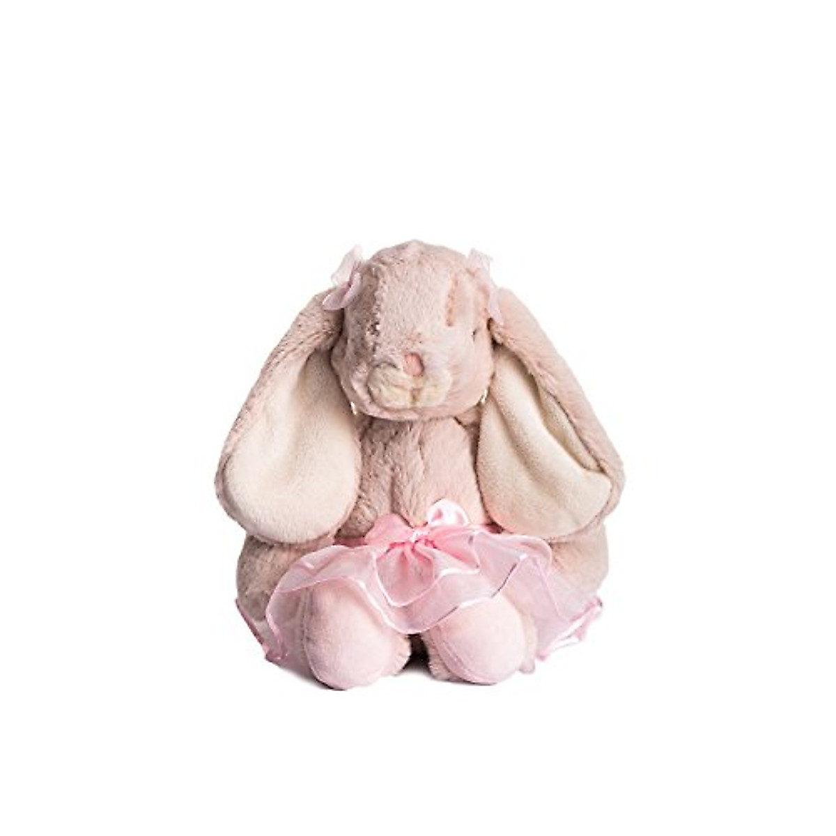 DILLY DUDU Ballerina/Ballet Bunny Plush Toy Stuffed Animal Rabbit Doll 10-inch(Pink)