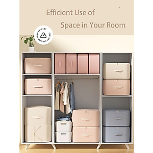 2024 Ultra Space Saving Self Compression Storage Bags, Heavy Duty Organizer Totes for Comforters, Clothes, and Blankets, Premium Quilt Compression Packaging Bags Grey