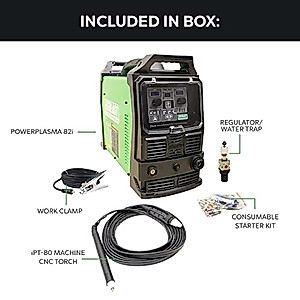 2021 PowerPlasma 82i 80 Amp plasma cutter with CNC Package